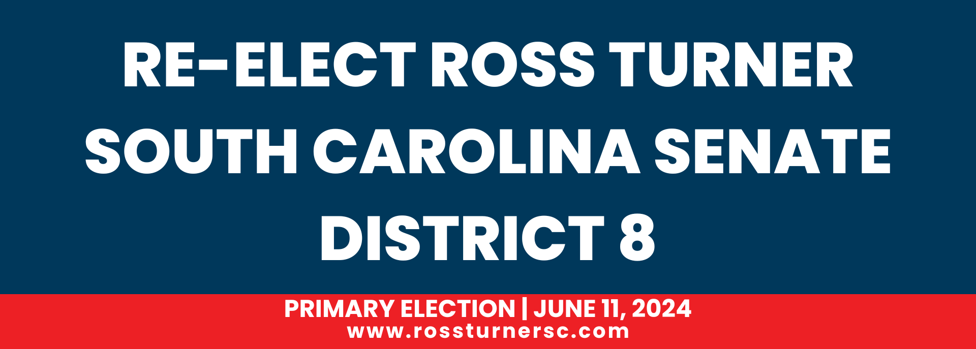 Ross Turner Files for Reelection to the South Carolina Senate – Ross Turner